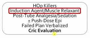 3:10 – 3:30 This is when you want to ask for your induction agent ...