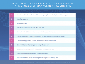 Link To And Excerpts From 2019 AACE/ACE COMPREHENSIVE TYPE 2 DIABETES ...