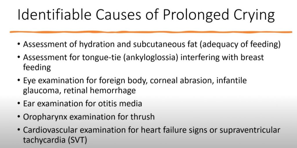An infant with normal vital signs, normal capillary refill, normal ...