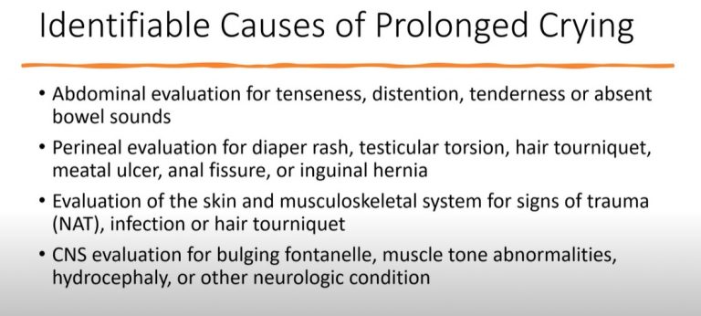 An infant with normal vital signs, normal capillary refill, normal ...
