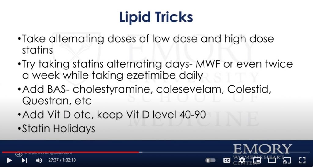 “The Role of Non-Statin Therapies in Optimal Cholesterol Management ...