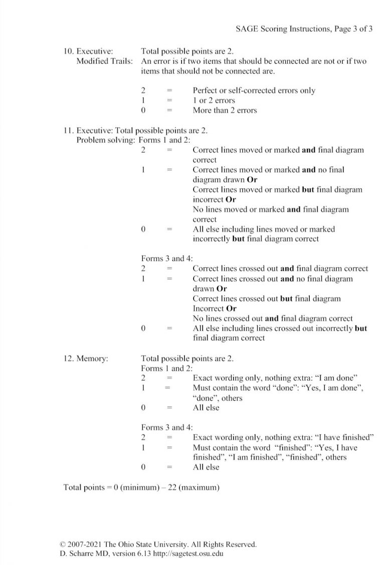 This entry was posted in Self-Administered Gerocognitive Exam (SAGE ...